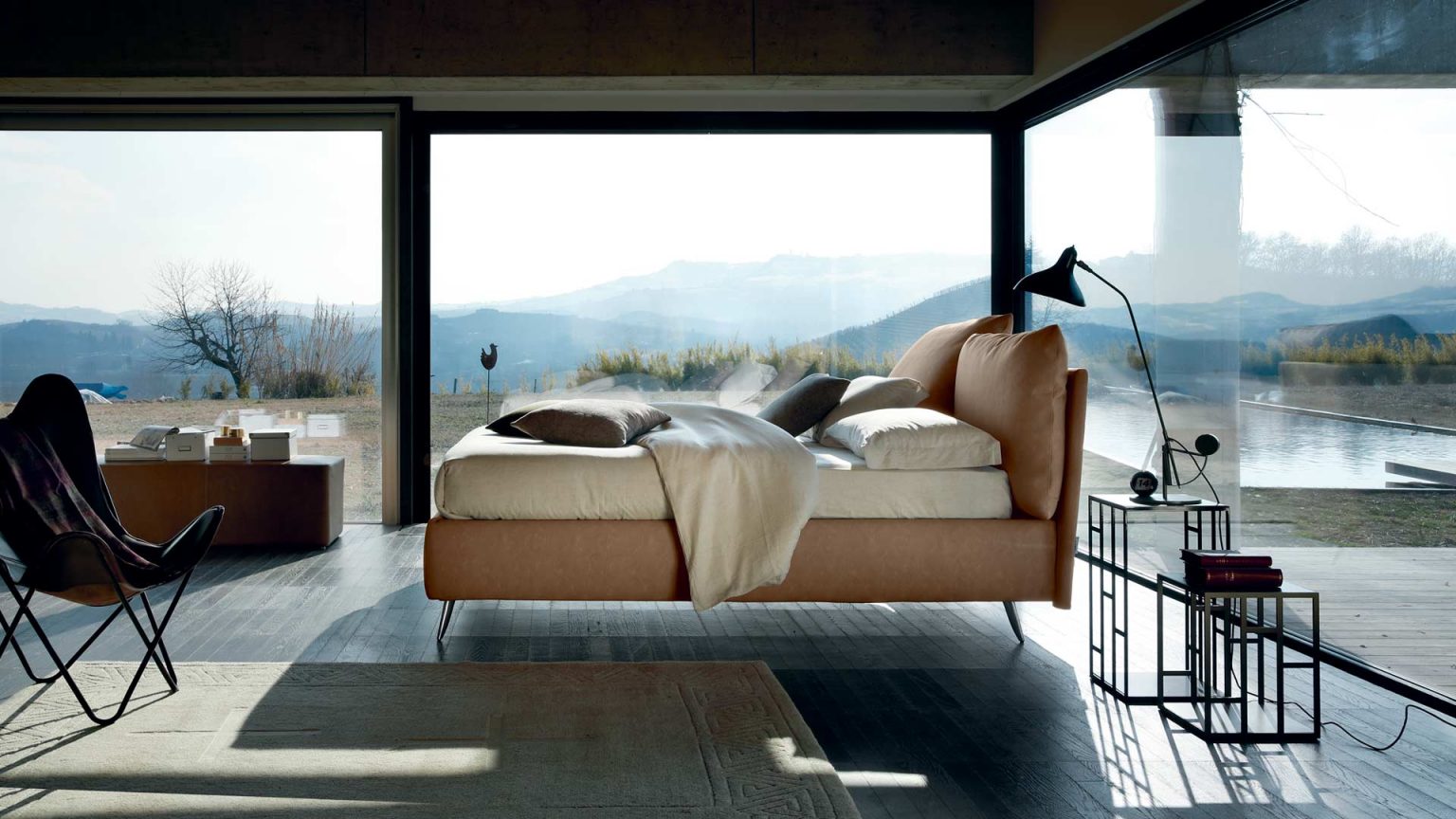 Letto elegante, letto di design? Bontempi Letti Design